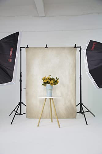 Kate 5x7ft/1.5x2.2m Light Yellow Backdrop Little Brown Gold Abstract Texture Portrait Photography Backgrounds Photo Studio Props