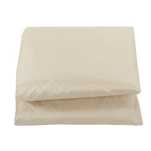 Liineparalle Swing Canopy Replacement, Waterproof Garden Chair Canopy Cover for Outdoor Patio Porch Yard, Top Cover Only (Beige)
