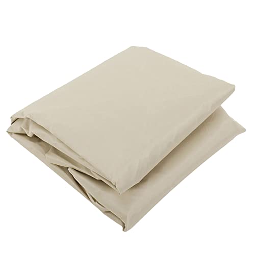 Liineparalle Swing Canopy Replacement, Waterproof Garden Chair Canopy Cover for Outdoor Patio Porch Yard, Top Cover Only (Beige)