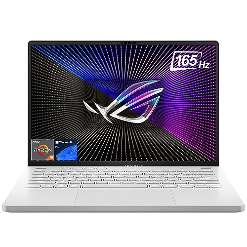 ASUS ROG Zephyrus G14 Gaming Laptop, 14" QHD 165Hz Display, AMD 8-Core Ryzen 9 7940HS, GeForce RTX 4060, 16GB DDR5, 2TB PCIe 4.0, VR Ready, Single-Zone RGB Keyboard, WiFi 6, USB-C, HDMI, Win 11 Pro