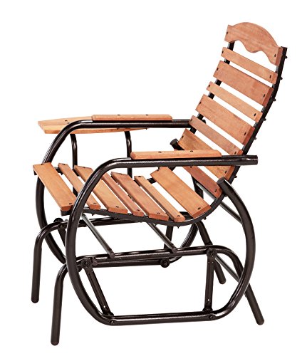 JACK-POST CG-21Z Country Garden Glider Chair with Tray, Bronze