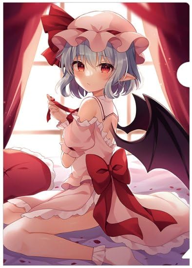 [Touhou Goods] Snameri Drill Clear File Remilia (Miya@)202305