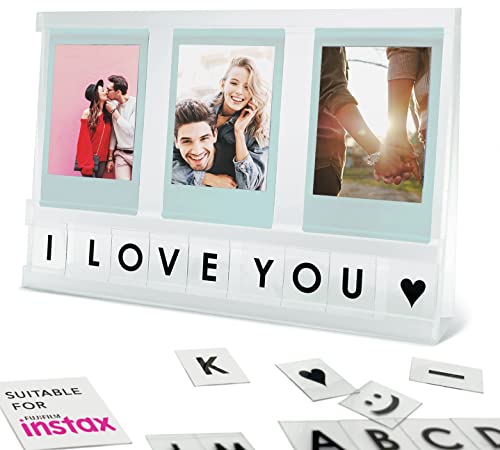Instax Frame for Fujifilm Instax Mini Film Accessories, Acrylic instax Mini Frame for instax Wide fujifilm instax evo instax Mini 7 Film instax Mini 40 Film instax Wide 300 instax Accessories