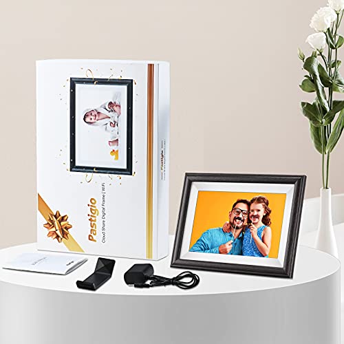 Digital Picture Frame - 10.1 Inch WiFi Digital Photo FrameĀ IPS Touch Screen HD Display, Smart Cloud Photo Frame Share Videos and Photos Instantly by Email or App, 16GB Storage
