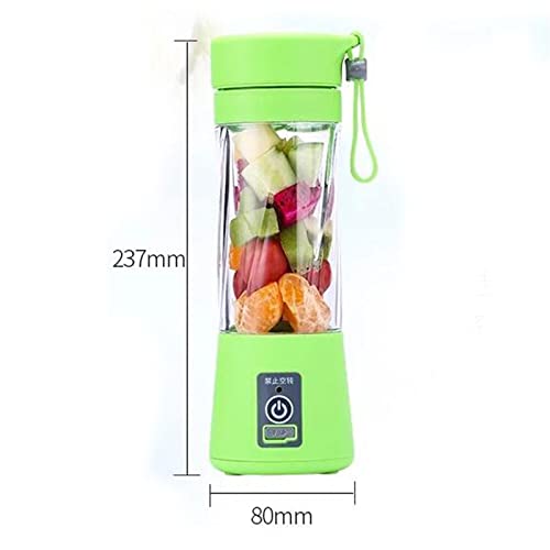 TANACC Portable Juice Blender Electric Fruit Juicer Glass Mini Portable Handheld Smoothie Maker Blenders Mixer USB Rechargeable for Home Travel