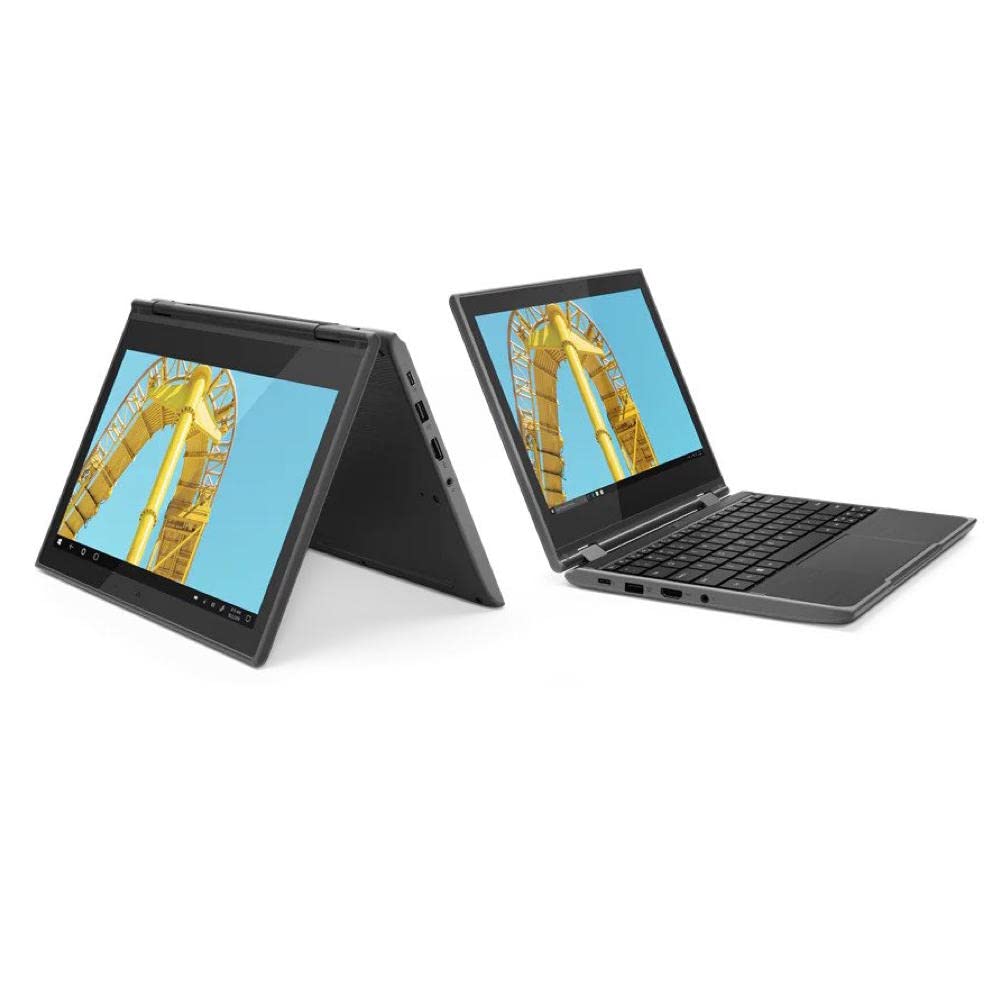 Lenovo 300e Windows 2nd Gen 11.6" Laptop Celeron N4120 8GB Ram 128GB SSD Windows 10 Pro (Renewed)