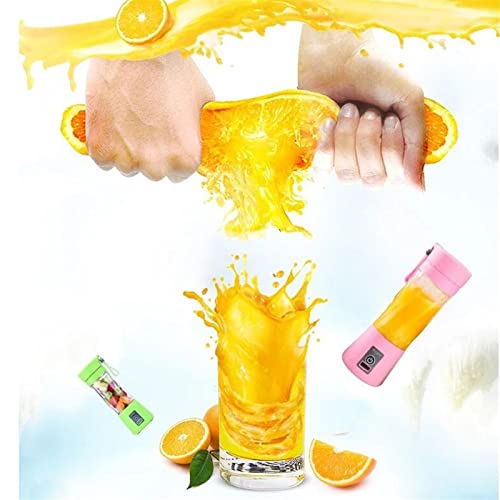 TANACC Portable Juice Blender Electric Fruit Juicer Glass Mini Portable Handheld Smoothie Maker Blenders Mixer USB Rechargeable for Home Travel