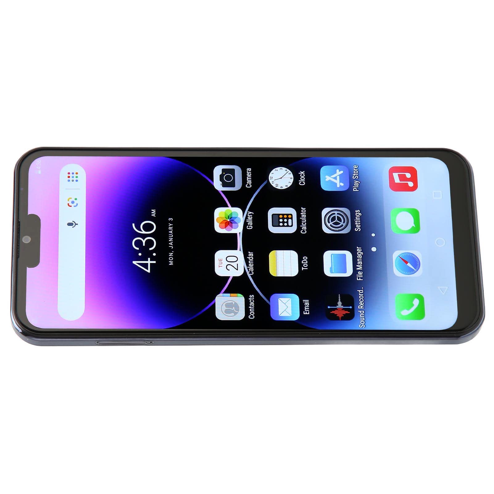 BROLEO 4G Smartphone, RAM 8GB ROM 64GB Unlocked Cell Phone Dual Card Dual Standby for Phone Call (US Plug)