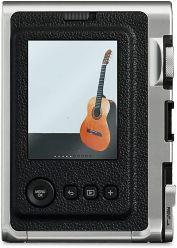 Fujifilm Instax Mini EVO Hybrid Instant Film Camera (16745183) Bundle with 60 Instant Film Sheets + 32GB microSD Memory Card + Small Padded Case + SD Card Reader + Microfiber Cleaning Cloth