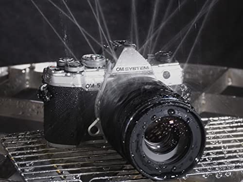 OM System OM-5 Black Micro Four Thirds System Camera M.Zuiko Digital ED 12-45mm F4.0 PRO kit Outdoor Camera Weather Sealed Design 5-Axis Image Stabilization 50MP Handheld High Res Shot