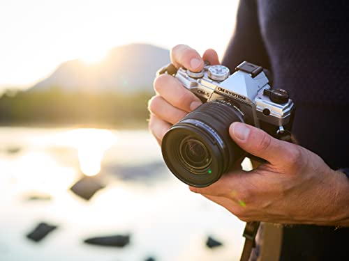 OM System OM-5 Black Micro Four Thirds System Camera M.Zuiko Digital ED 12-45mm F4.0 PRO kit Outdoor Camera Weather Sealed Design 5-Axis Image Stabilization 50MP Handheld High Res Shot