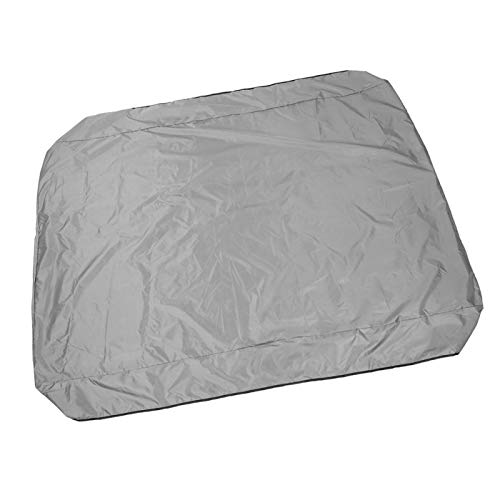 BORDSTRACT Replacement Canopy, Swing Chair Canopy Replacement Swing Canopy Cover Waterproof Garden Swing Chair Canopy Cover for Outdoor Patio Garden Poolside Balcony(Grey)