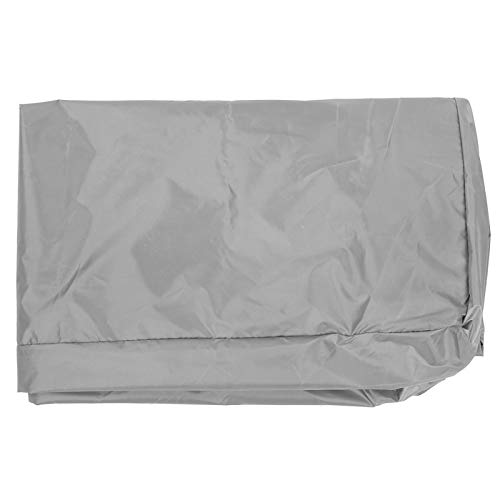 BORDSTRACT Replacement Canopy, Swing Chair Canopy Replacement Swing Canopy Cover Waterproof Garden Swing Chair Canopy Cover for Outdoor Patio Garden Poolside Balcony(Grey)