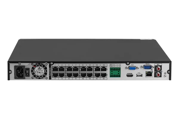 4K 16-Channel Fusion Network Video Recorder with Smart Motion Detection and 3TB Hard Drive