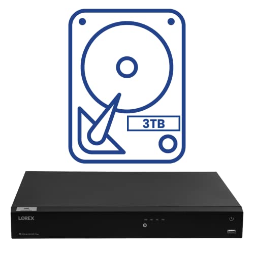 4K 16-Channel Fusion Network Video Recorder with Smart Motion Detection and 3TB Hard Drive