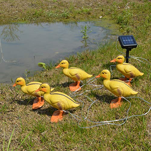 OSALADI Solar Led Stake Lights Duck Garden Lights LED Landscape Lighting for Outdoor Patio Lawn Yard Decorations