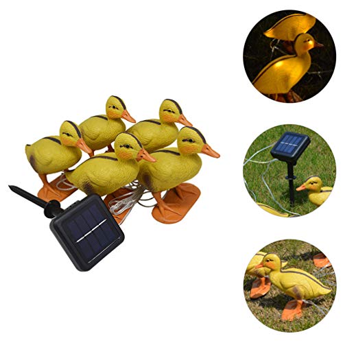 OSALADI Solar Led Stake Lights Duck Garden Lights LED Landscape Lighting for Outdoor Patio Lawn Yard Decorations