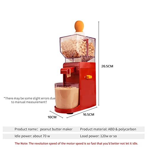 TANACC Portable Juice Blender Household Electric Grinder Electric Production Peanut Butter Machine Coffee Grinder Cooking Machine