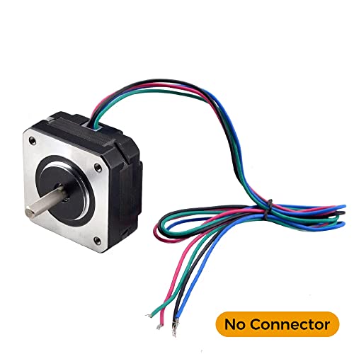 STEPPERONLINE Short Body Nema 17 Bipolar Stepper Motor 1A 22.6oz.in/16Ncm DIY CNC Extruder