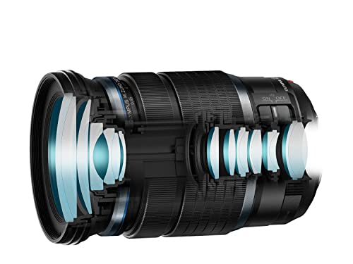 OM SYSTEM OLYMPUS M.Zuiko Digital ED 12-100mm F4.0 IS PRO For Micro Four Thirds System Camera, High Magnification Zoom lens, Weather Sealed Design, MF Clutch, L-Fn Button