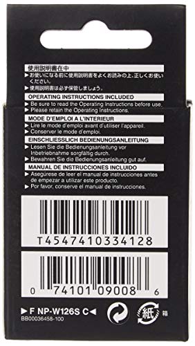 Fujifilm NP-W126S Li-Ion Rechargeable Battery