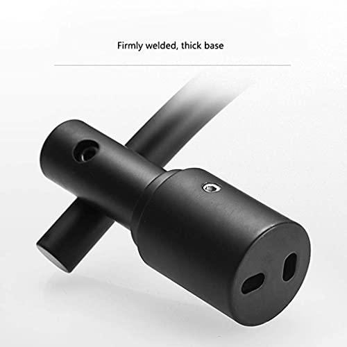 SilteD Towel Holder 10 Inches Hand Towel Holder Bathroom Towel Bar Towel Rack Towel Hanger Stainless Steel Wall Mount Bathroom Accessories Towel Rack/Black