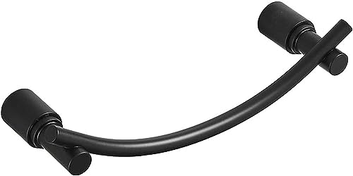 SilteD Towel Holder 10 Inches Hand Towel Holder Bathroom Towel Bar Towel Rack Towel Hanger Stainless Steel Wall Mount Bathroom Accessories Towel Rack/Black