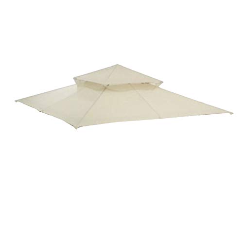 Garden Winds Replacement Canopy Top Cover for Summer Veranda Gazebo - Riplock 350 - Beige