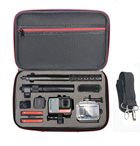 vgsion Carrying Case Hard Shell Bag for Insta360 One RS and One R Twin Edition / 4K Edition / 1-Inch Wide Lens Edition