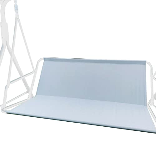 Swing Cover Chair Bench Replacement Cover, 2/3 Seat 600D Thickened Oxford Waterproof Swing Seat Cover for Outdoor Patio Garden Swing Chair, Grey, 45.2 x 18.9 x 18.9 Inch
