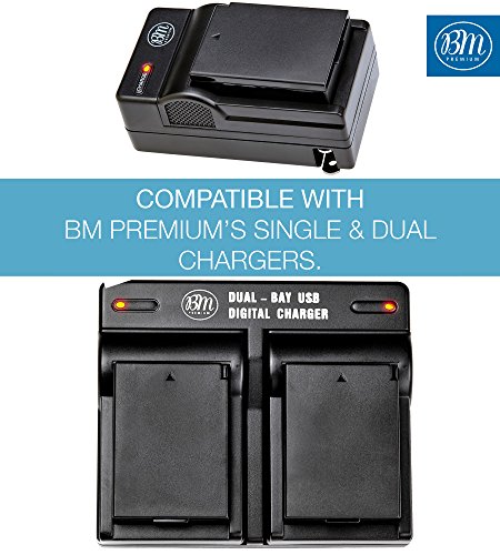 BM Premium LP-E10 Battery for Canon EOS Rebel T3, T5, T6, T7, T100, Kiss X50, Kiss X70, T100, EOS 1100D, EOS 1200D, EOS 1300D, EOS 1500D, EOS 2000D, EOS 3000D EOS 4000D Digital Cameras