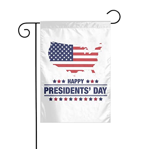 Happy President'S Day Garden Flag Double Sided House Yard Flags For Home Wedding Party Holiday Decor
