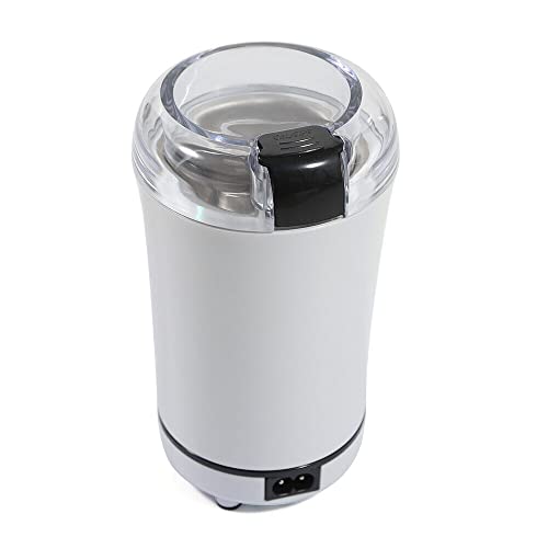 Xuthusman 110V Electric Coffee Bean Grinder Nut Seed Herb Grind Spice Crusher Mill Blender Mini 150W (Dark Reddish Purple)