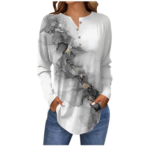 JJHAEVDY Christmas Women Fashion Sweatshirts Color Blocking Pullover Classic Workout Outfit Trendy Outfits Oversized Hoodies for Women Sweatshirt(3-Light Gray,Small)