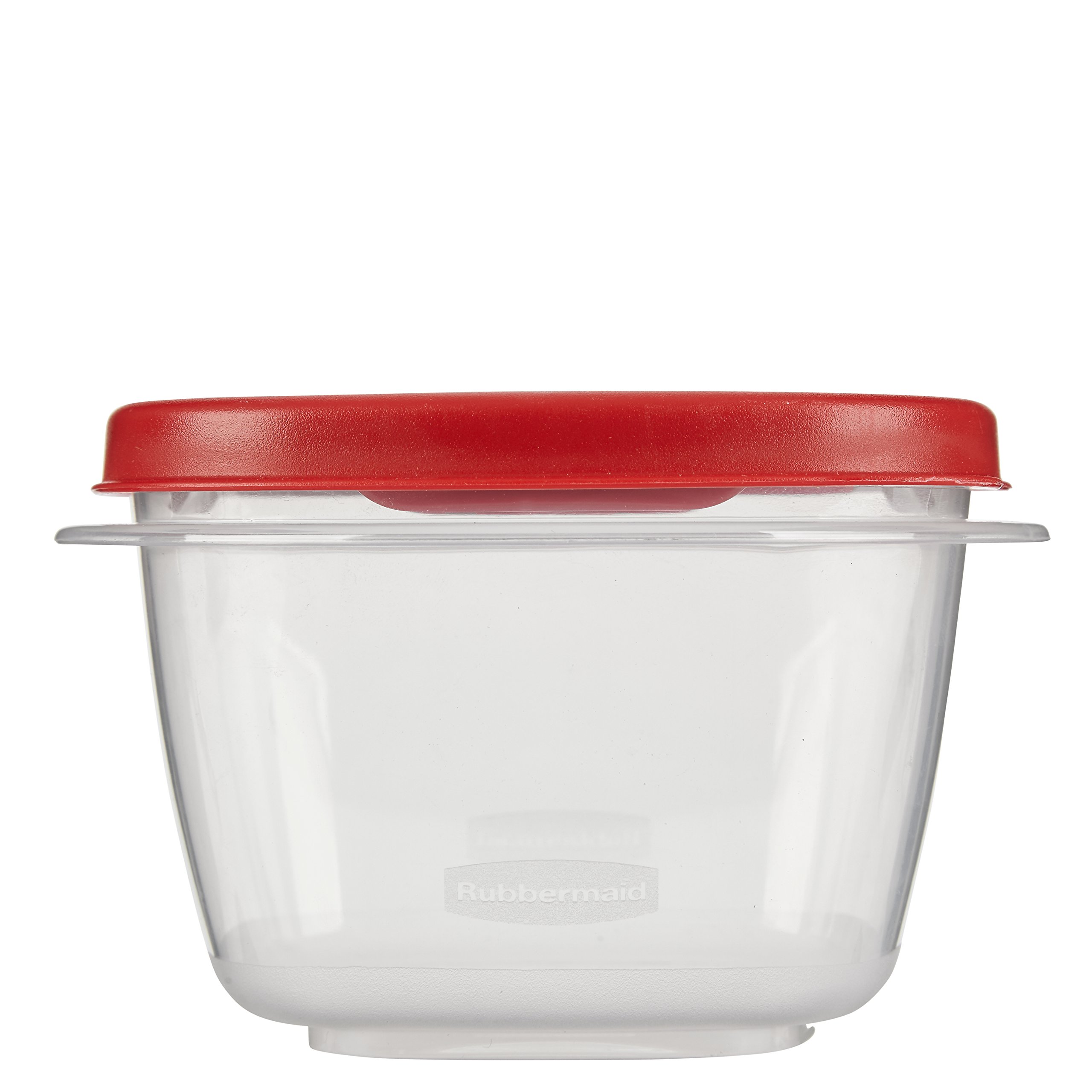 Rubbermaid Easy Find Lids Food Storage Container, 2 Cup, Racer Red