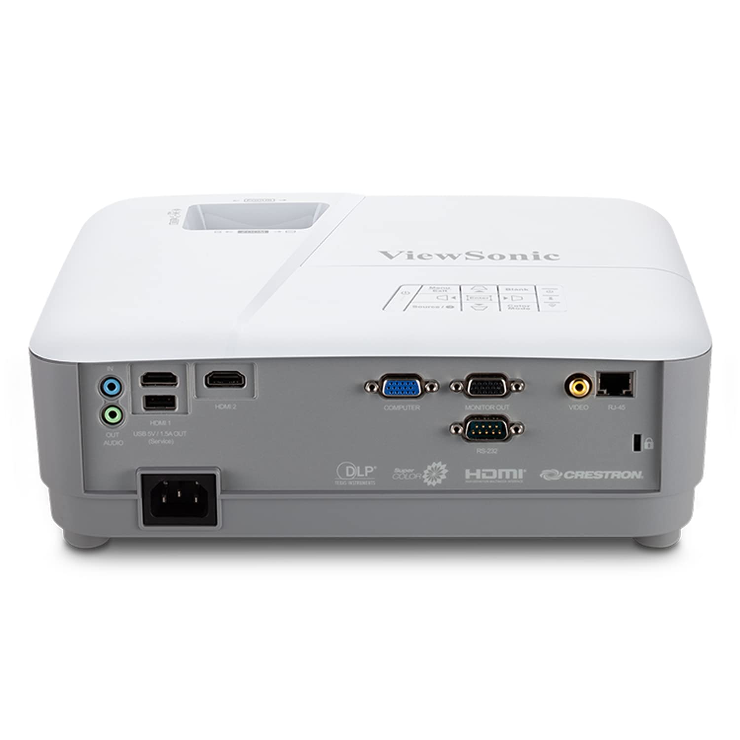 ViewSonic PG707X 4000 Lumens XGA Networkable DLP Projector with HDMI 1.3x Optical Zoom and Low Input Lag for Home and Corporate Settings