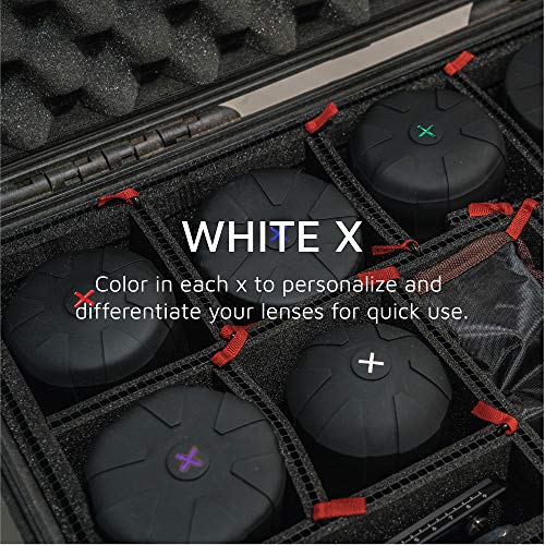KUVRD Universal Lens Cap 2.0 - Fits 99% DSLR Lenses, Element Proof, Lifetime Coverage, Magnum, 2-Pack
