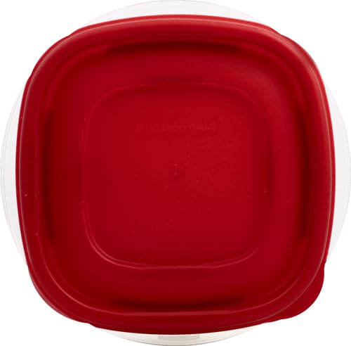 Rubbermaid Easy Find Lids Food Storage Container, 2 Cup, Racer Red