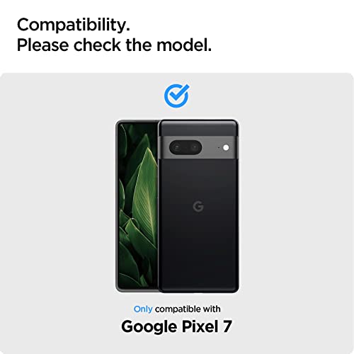 Spigen Camera Lens Screen Protector [GlasTR EZ Fit Optik] Designed for Pixel 7 [Case Friendly] - Black [2 Pack]