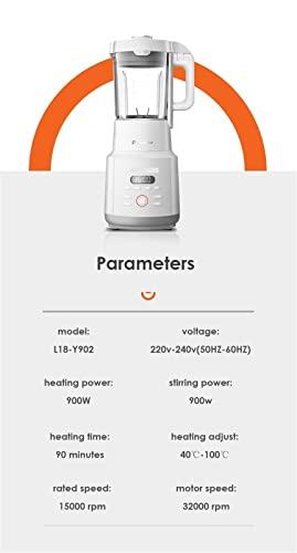 TBMAKE Soy Milk Maker Regulation Blender Household Commercial Smoothie Machine Soy Milk Fruit Juicer Electric Blender