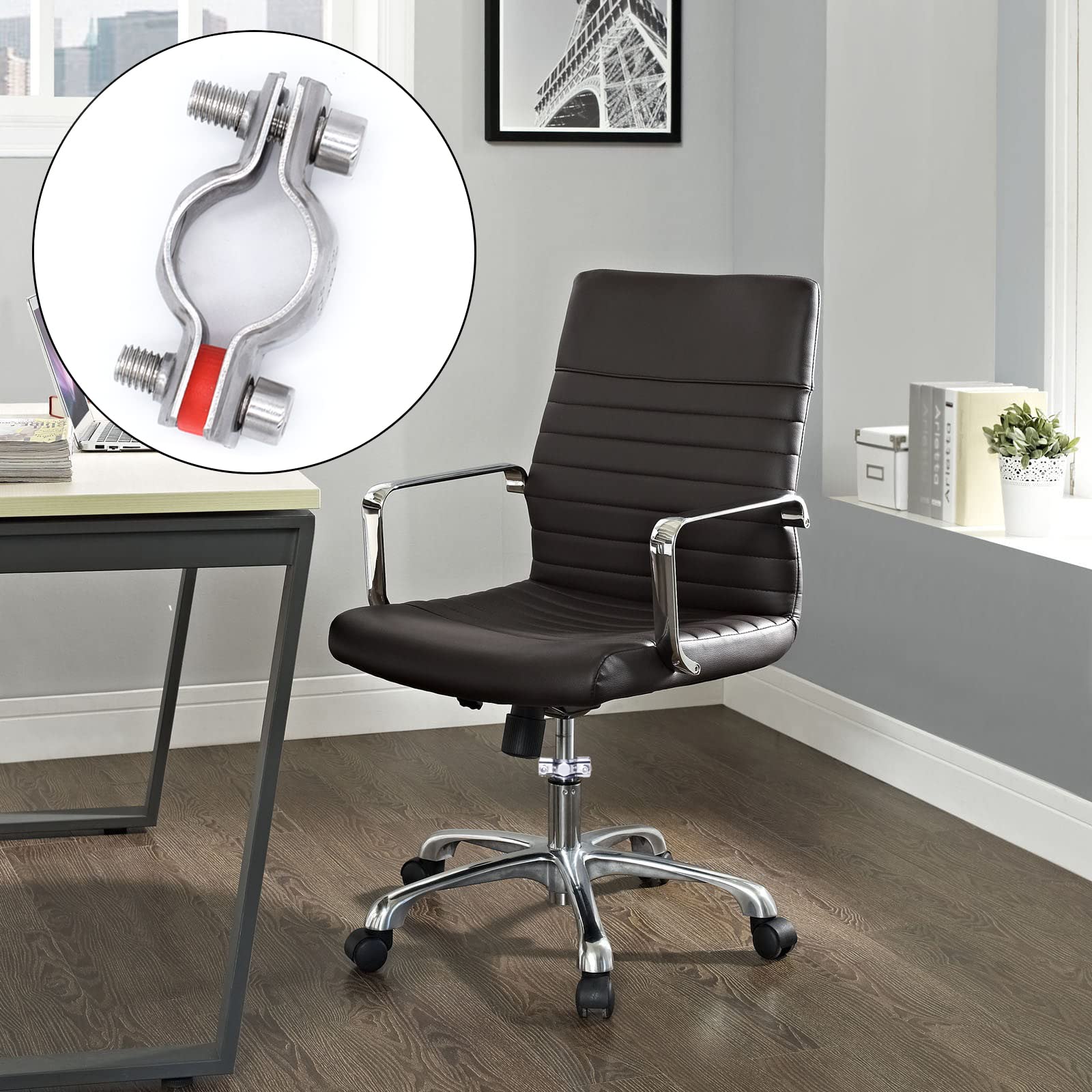 Anrkets Fix Sinking Office Chair, Avoid Sinking of Office Chair Height, Adjustable Height Office Chair Saver for Stop Sinking Without Cylinder Replacement