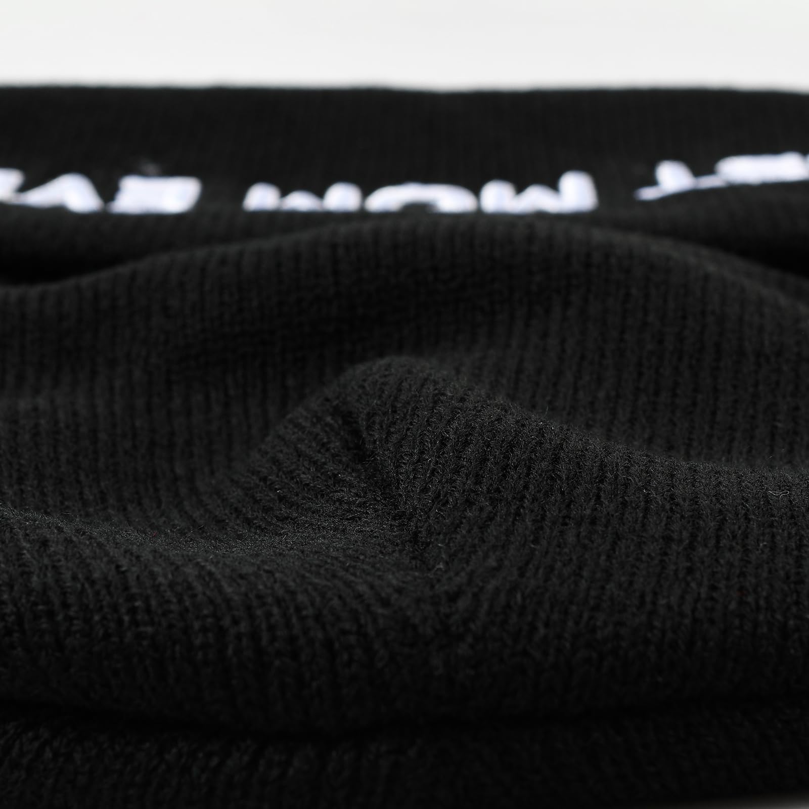 Funny Gifts for Dad from Daughter Son Fathers Day Beanie Winter Hat Christmas Stocking Stuffers for Men Daddy Step Dad Him Black