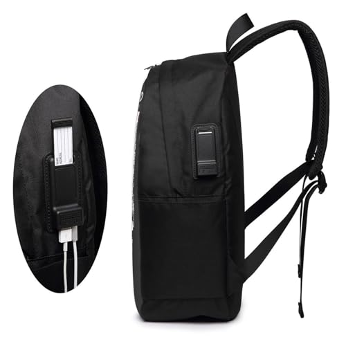 VNCXCNCN The BauhausART Laptop Backpack Classic Backpack Music Elements Travel Backpack Sports Backpack With USB port