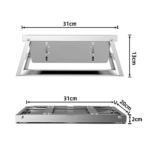 TAMYID Charcoal Grills, Camping Grill Stove Portable Outdoor Charcoal Household Folding BBQ Wood Stove Picnic Detachable