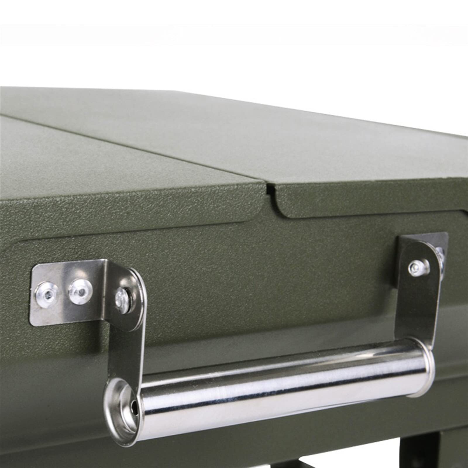 TAMYID Charcoal Grills, Collapsible Portable Grill Camping Outdoor Portable Charcoal BBQ Grill Cooking Utensils Party Cooking Tools Portable Grill