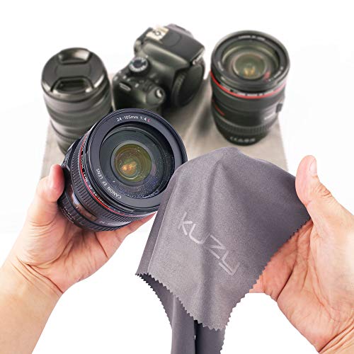 Kuzy Microfiber Cleaning Cloth for Electronics - MacBook Screen Cleaner Pro 13 14 15 16 inch and Air 13 inch - Microfiber Keyboard Cover Cloth - Glasses Cleaning Cloth - Eyeglass Cleaning Cloth, 3pc