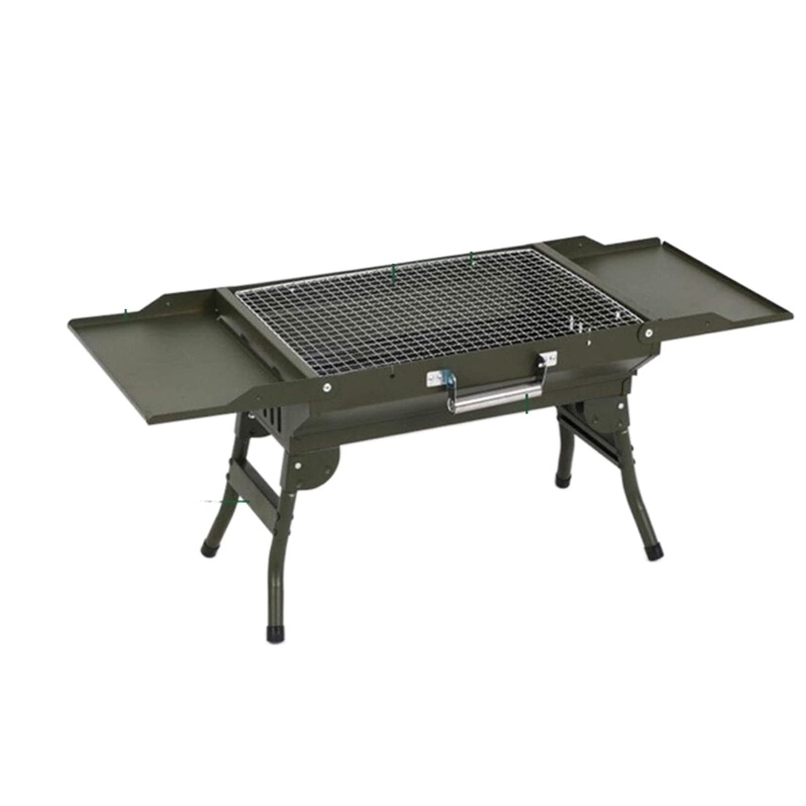 TAMYID Charcoal Grills, Collapsible Portable Grill Camping Outdoor Portable Charcoal BBQ Grill Cooking Utensils Party Cooking Tools Portable Grill