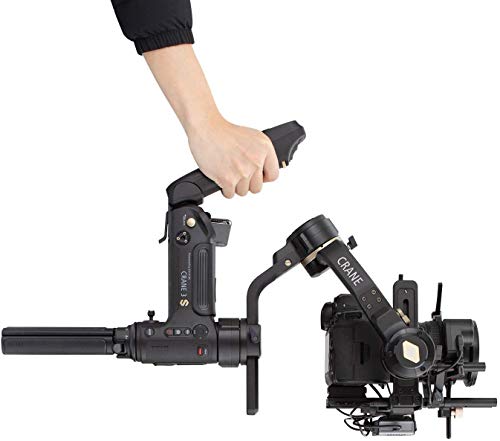 ZHIYUN Crane 3S Camera Stabilizer [Official], Handheld 3-Axis Gimbal Stabilizer for DSLR Cinema Cameras and Camcorder