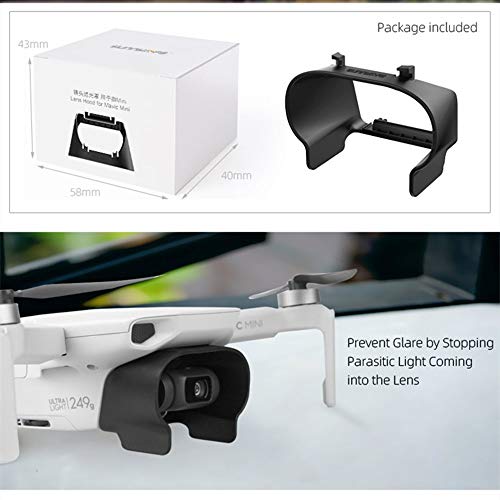 Mavic Mini Accessories Gimbal Camera Protector Hood,Lens Cover Guard for DJI Mavic Mini, Mini 2 Camera