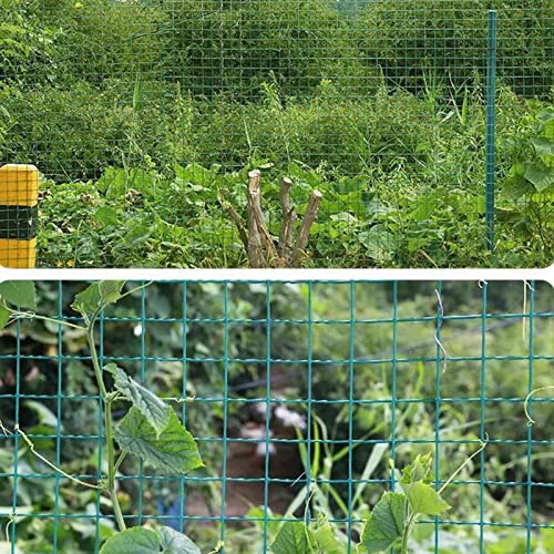MZEER Wire Mesh Fence, 6cm Mesh Size 2.3Mm / 2.5Mm / 3.0Mm, Fixed with Ties, for Poultry, Small Animals, Bird Protection, Yard Fencing, Etc (Color : 1.2mx30m, Size : 2.3m)